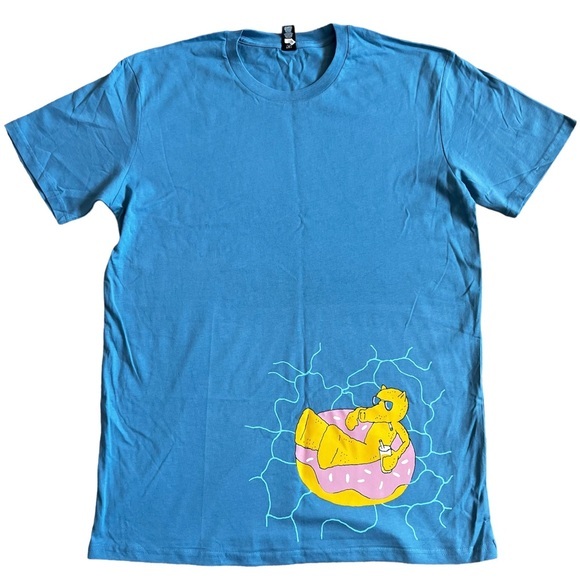 rapp cats | Shirts | Official Quasimoto Just Floating T Shirt Blue Jeff ...